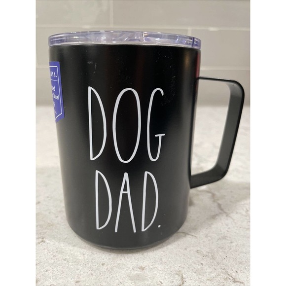 Rae Dunn | Dining | Dog Dad Black Insulated Steel Coffee Mug Rae Dunn ...